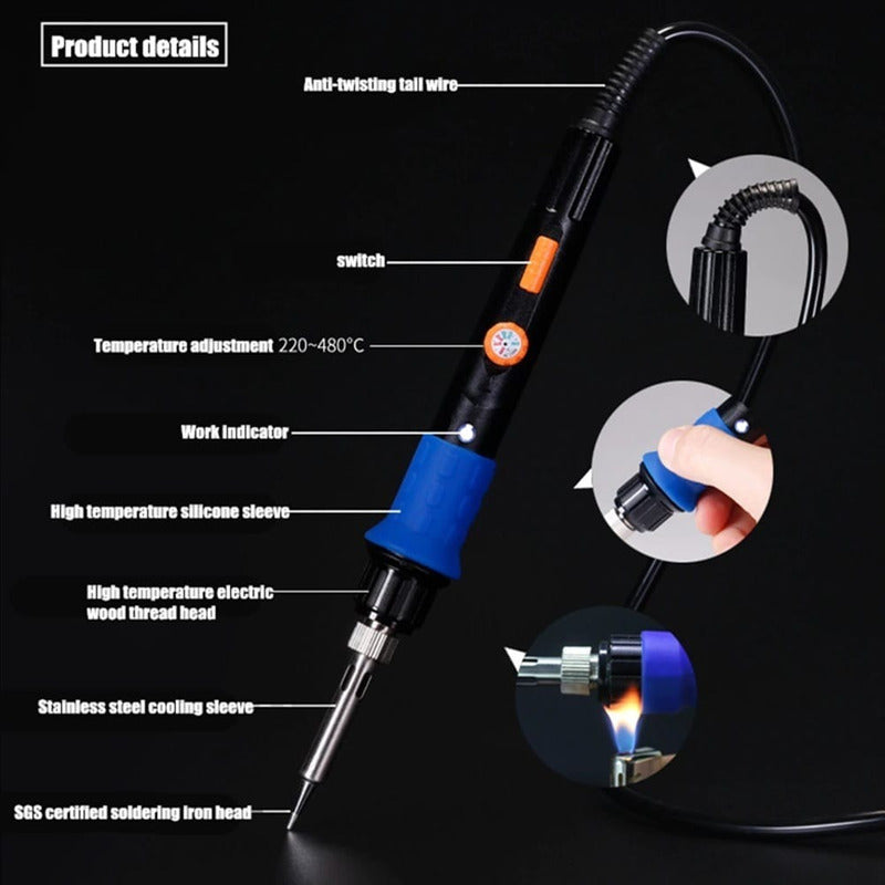 Cautin Con Temperatura Regulable | Edisel Tool Store