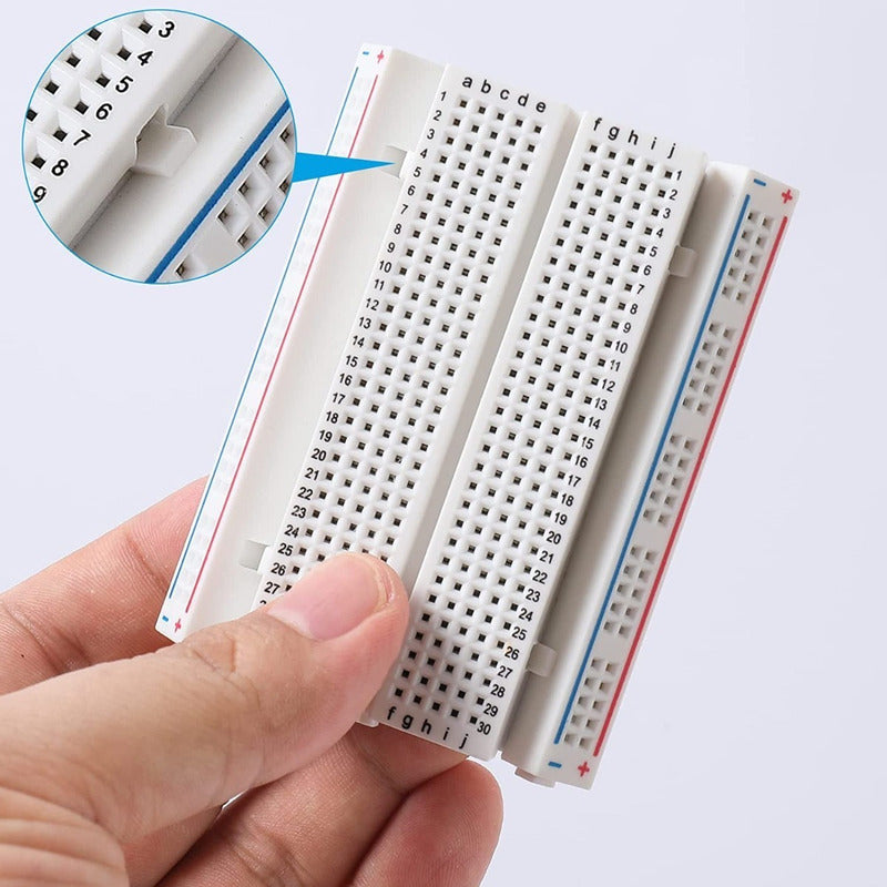 Mini Protoboard De 400 Puntos Breadboard Edisel Tool Store Mini Protoboard De 400 Puntos Breadboard Edisel Tool Store